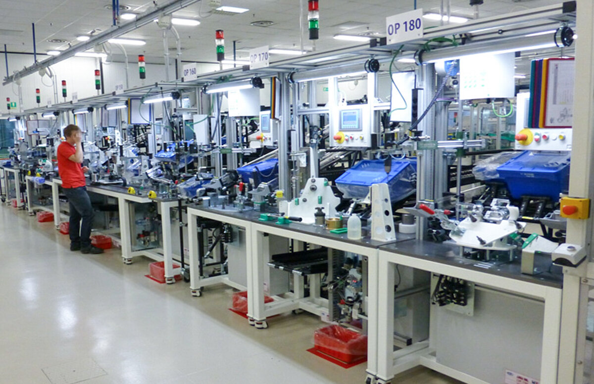 Machinery, system engineering for the automotive industry | Pütz Group